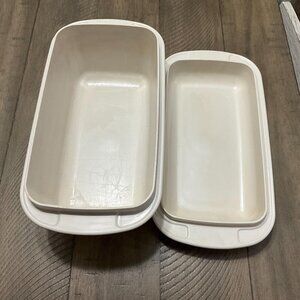 Tupperware | Kitchen | Vintage Tupperware Ultra 2 Ovenware Set Of 2 2 ...